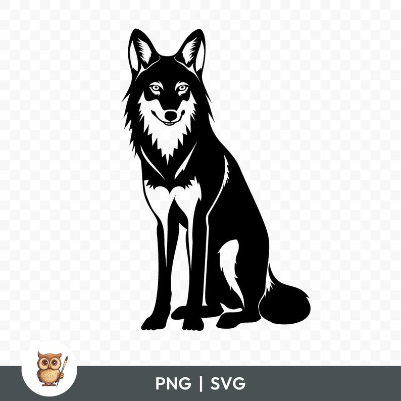 Coyote SVG Bundle, Coyote Silhouette Clipart, 15 Coyote Cut Files for ...