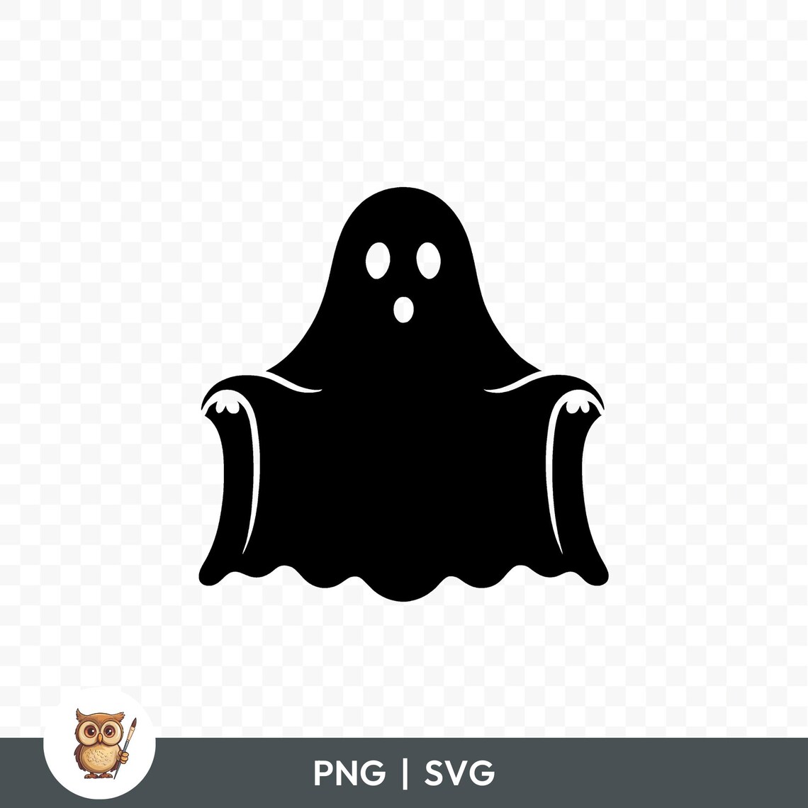 Ghost SVG Bundle, Ghost Clipart, 15 Ghost Cut Files for Cricut, PNG and ...