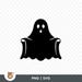 Ghost SVG Bundle, Ghost Clipart, 15 Ghost Cut Files for Cricut, PNG and ...