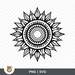 Sun Mandala SVG Bundle, Sun Mandala Clipart, 15 Sun Mandala Cut Files ...