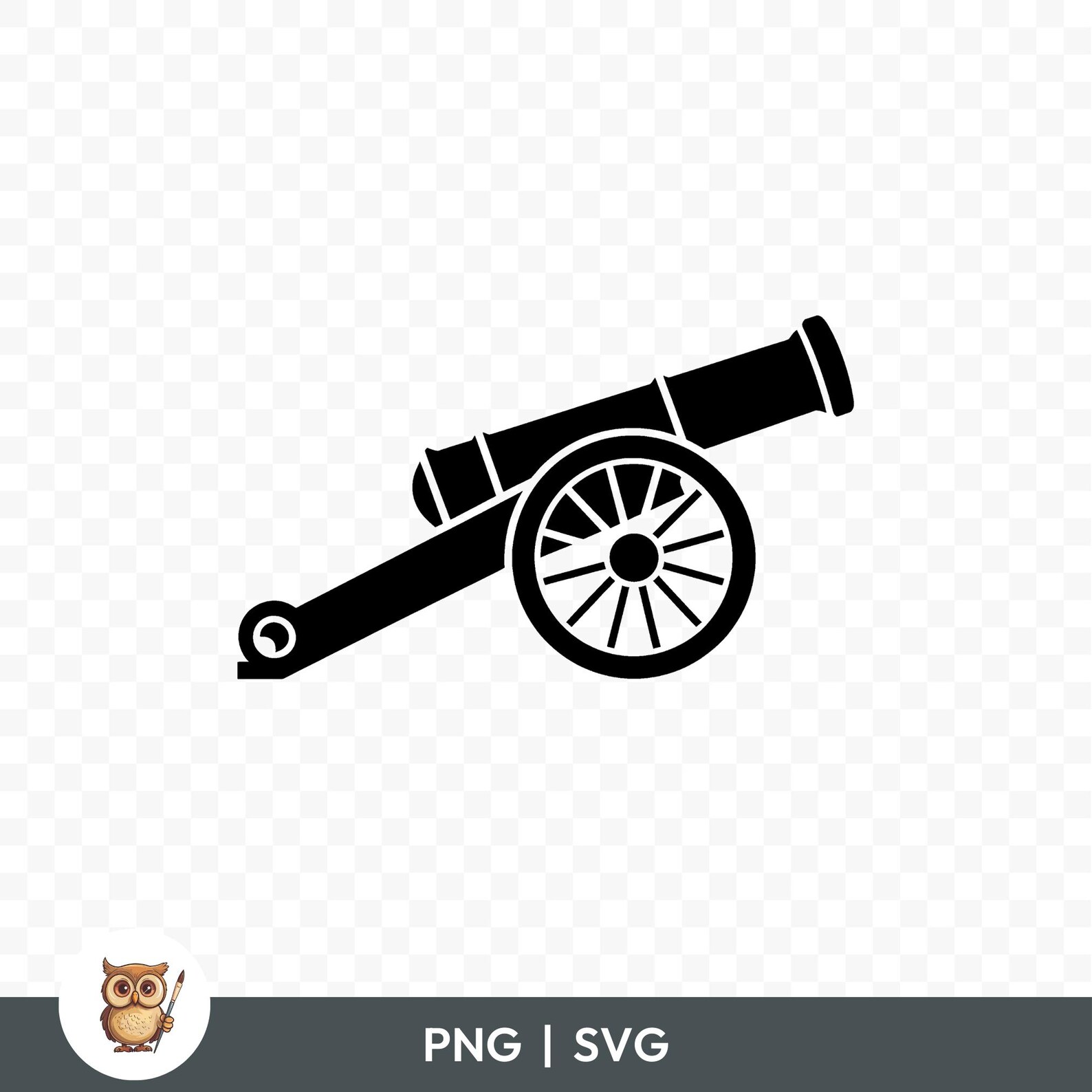 Cannon SVG Bundle, Cannon Clipart, 15 Cannon Cut Files for Cricut, PNG ...