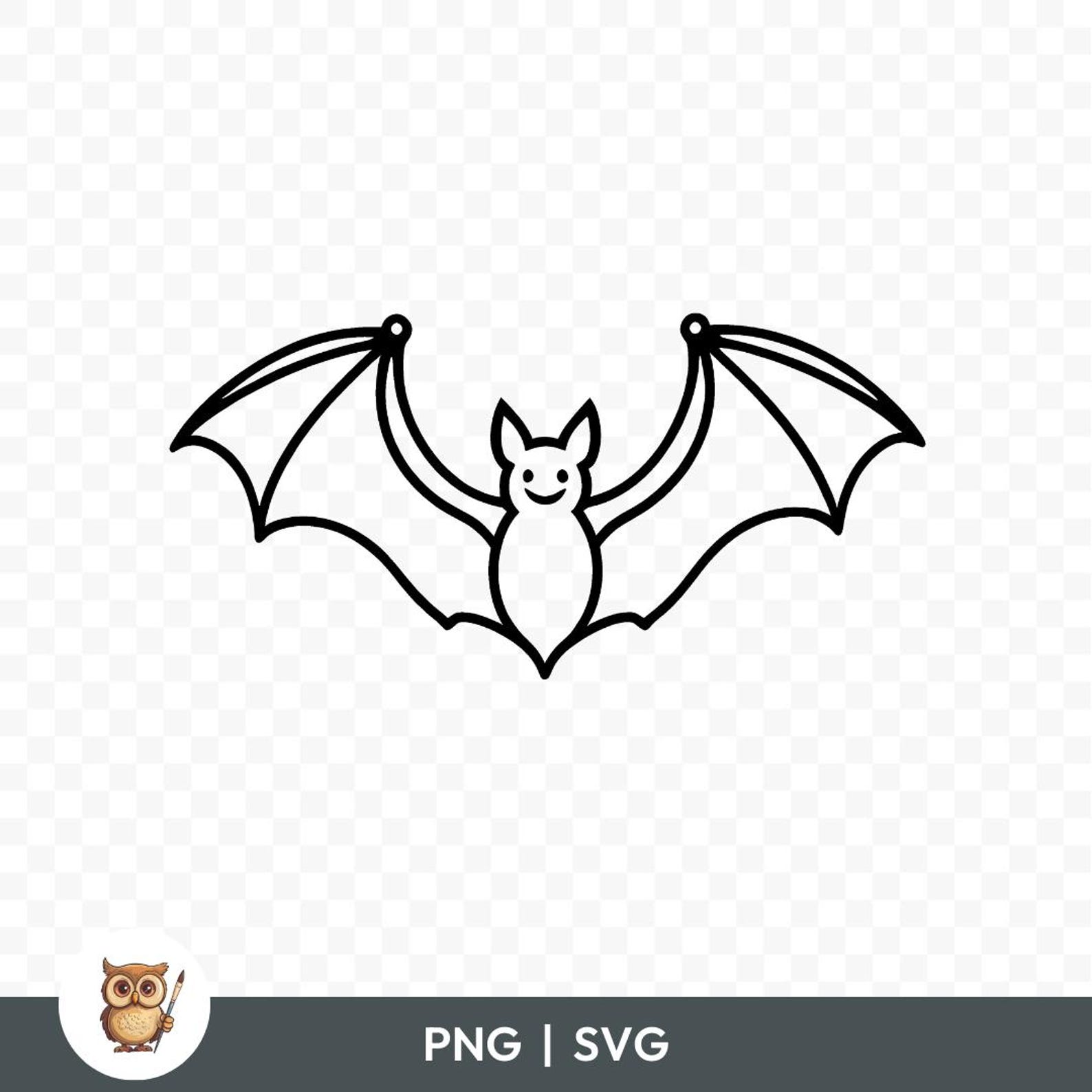 Bat SVG Bundle, Bats Clipart, 15 Bat Cut Files for Cricut, PNG and SVG ...