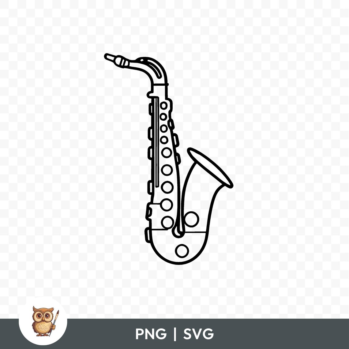 Saxophone SVG Bundle, Sax Clipart, 15 Saxophone Cut Files for Cricut ...
