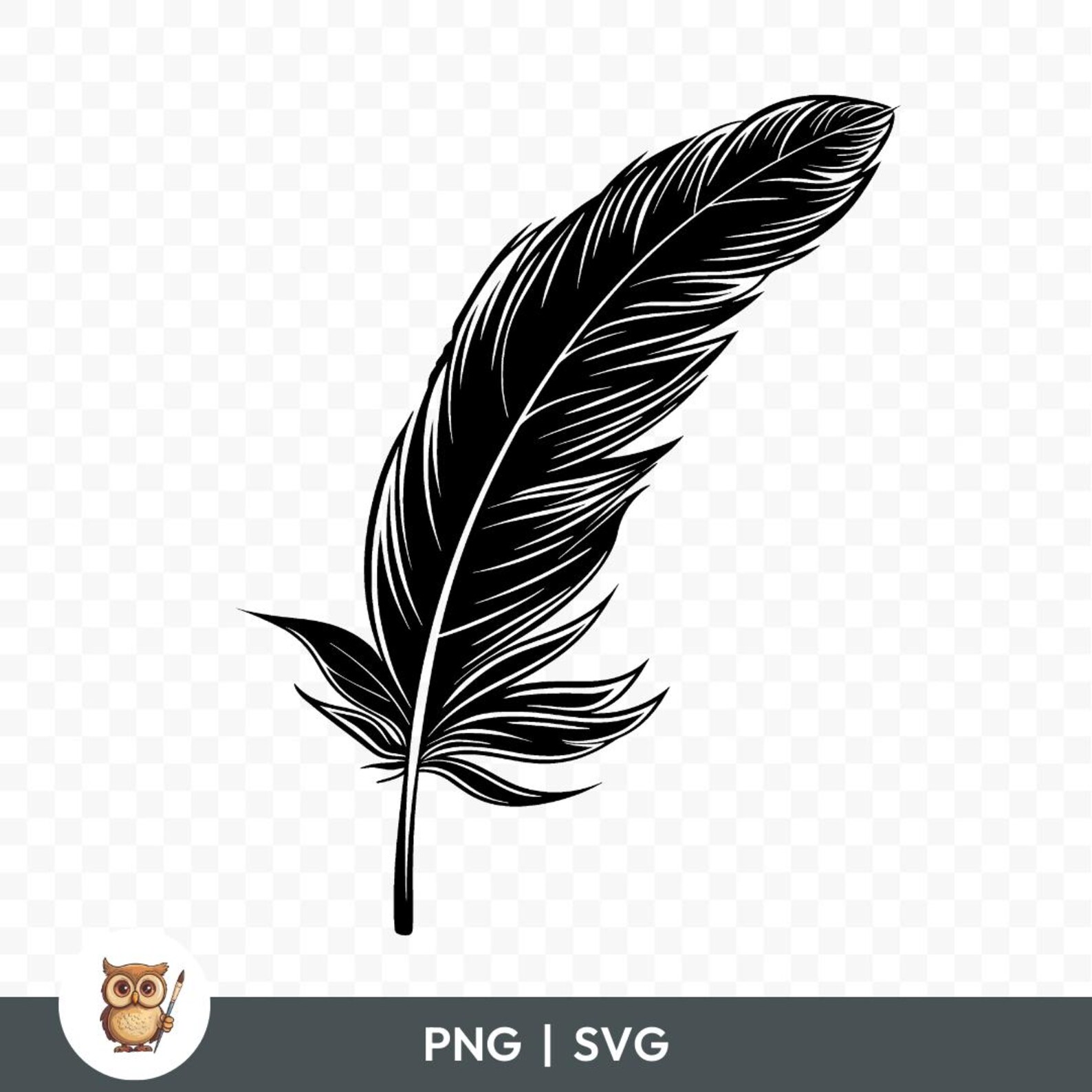 Feather SVG Bundle, Feather Clipart, 15 Feather Cut Files for Cricut ...