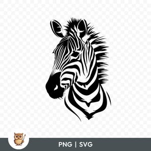 Zebra Head SVG Bundle, Zebra Head Clipart, 15 Zebra Head Cut Files for ...