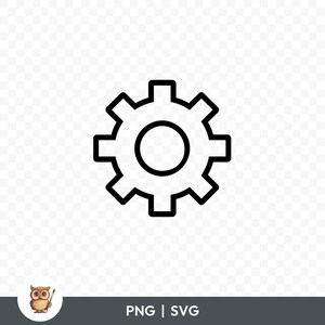 Cog and Gear SVG Bundle, Cogs and Gears Clipart, 15 Cog and Gear Cut ...