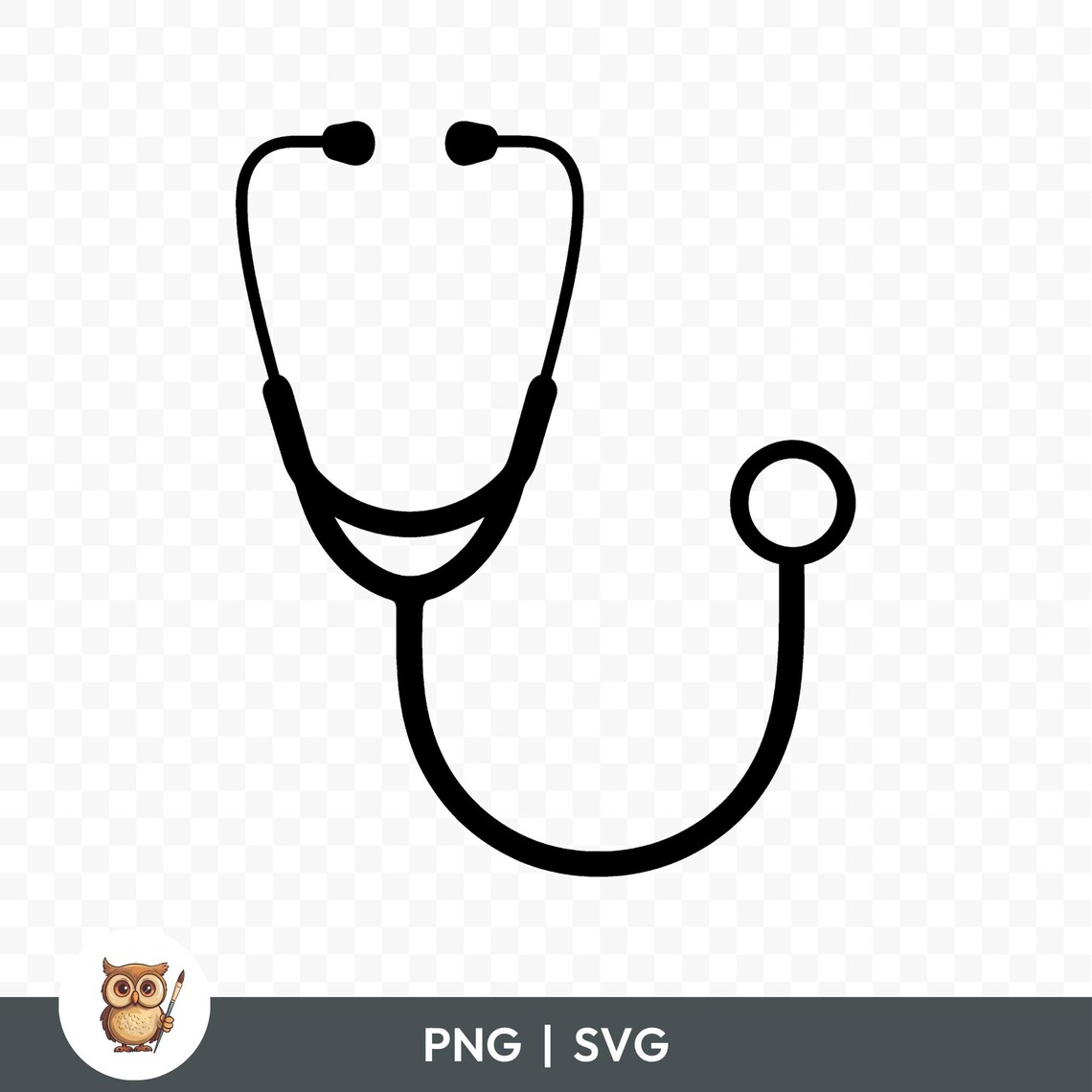 Stethoscope SVG Bundle, Stethoscope Clipart, 15 Stethoscope Cut Files ...