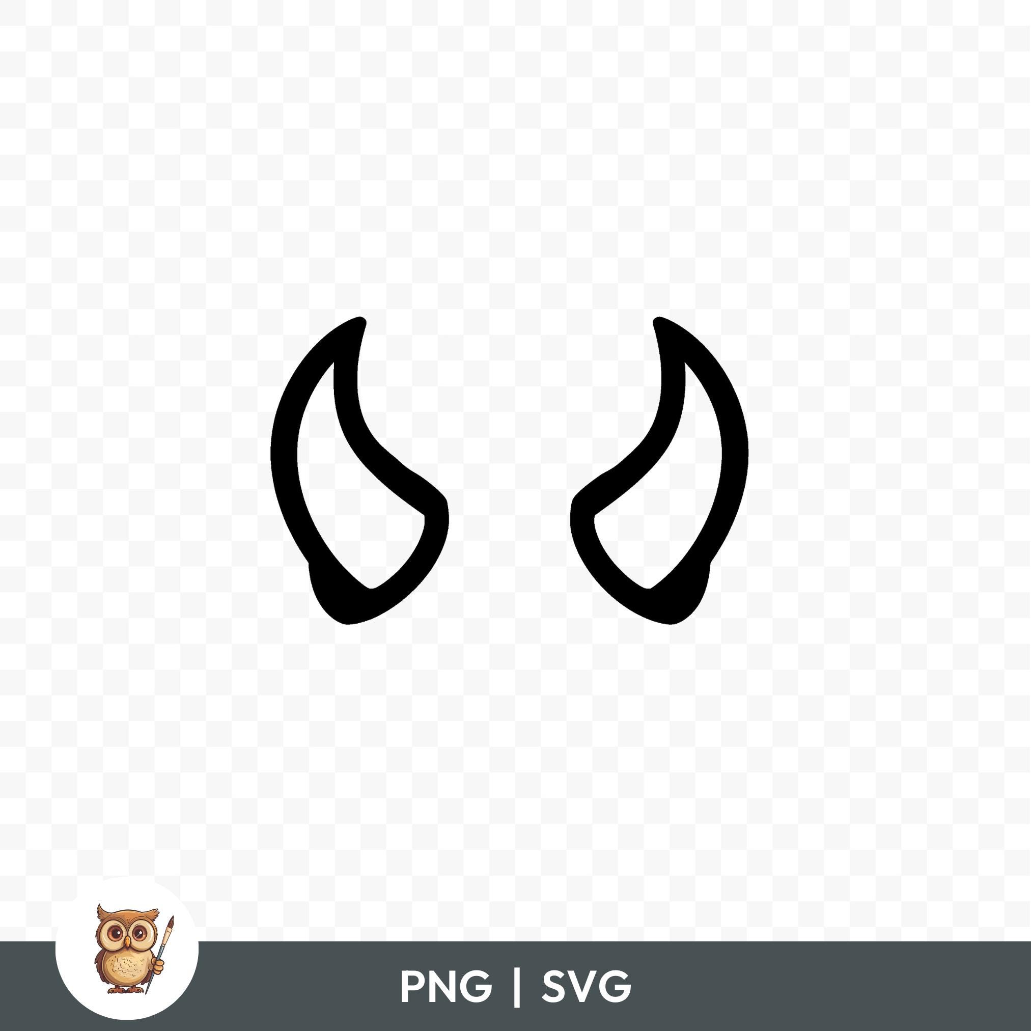 Devil Horns SVG Bundle, Horns Clipart, 15 Devil Horns Cut Files for ...