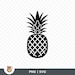 Pineapple SVG Bundle, Pineapple Clipart, 15 Pineapple Cut Files for ...