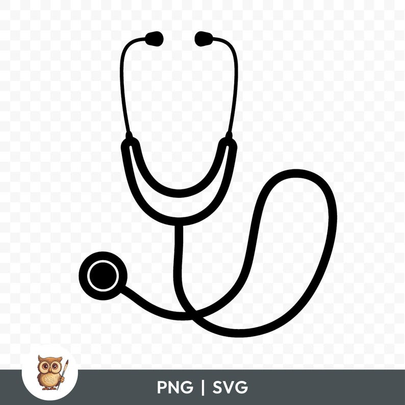Stethoscope SVG Bundle, Stethoscope Clipart, 15 Stethoscope Cut Files ...