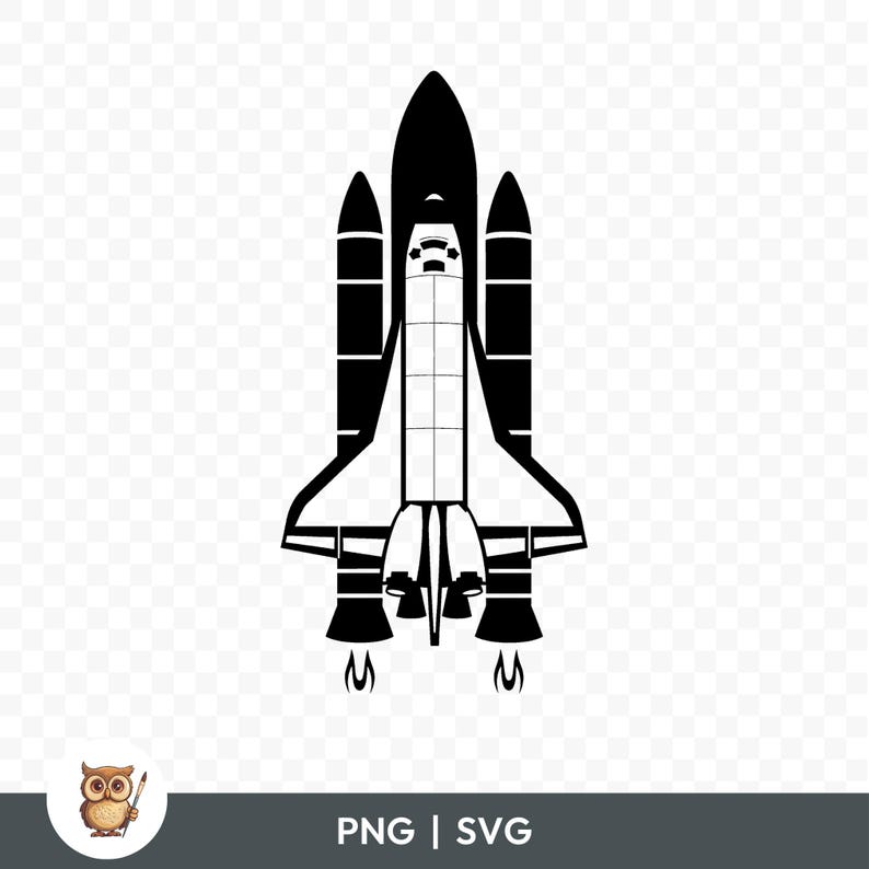 Space Shuttle SVG Bundle, Space Shuttle Clipart, 15 Space Shuttle Cut ...