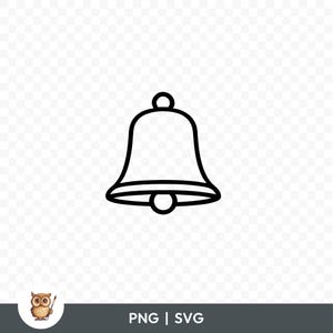 Bell Icon SVG Bundle, Bell Clipart, 15 Notification Cut Files for ...