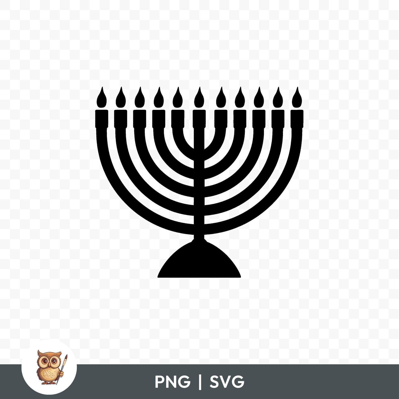 Menorah SVG Bundle, Menorah Clipart, 15 Menorah Cut Files for Cricut ...