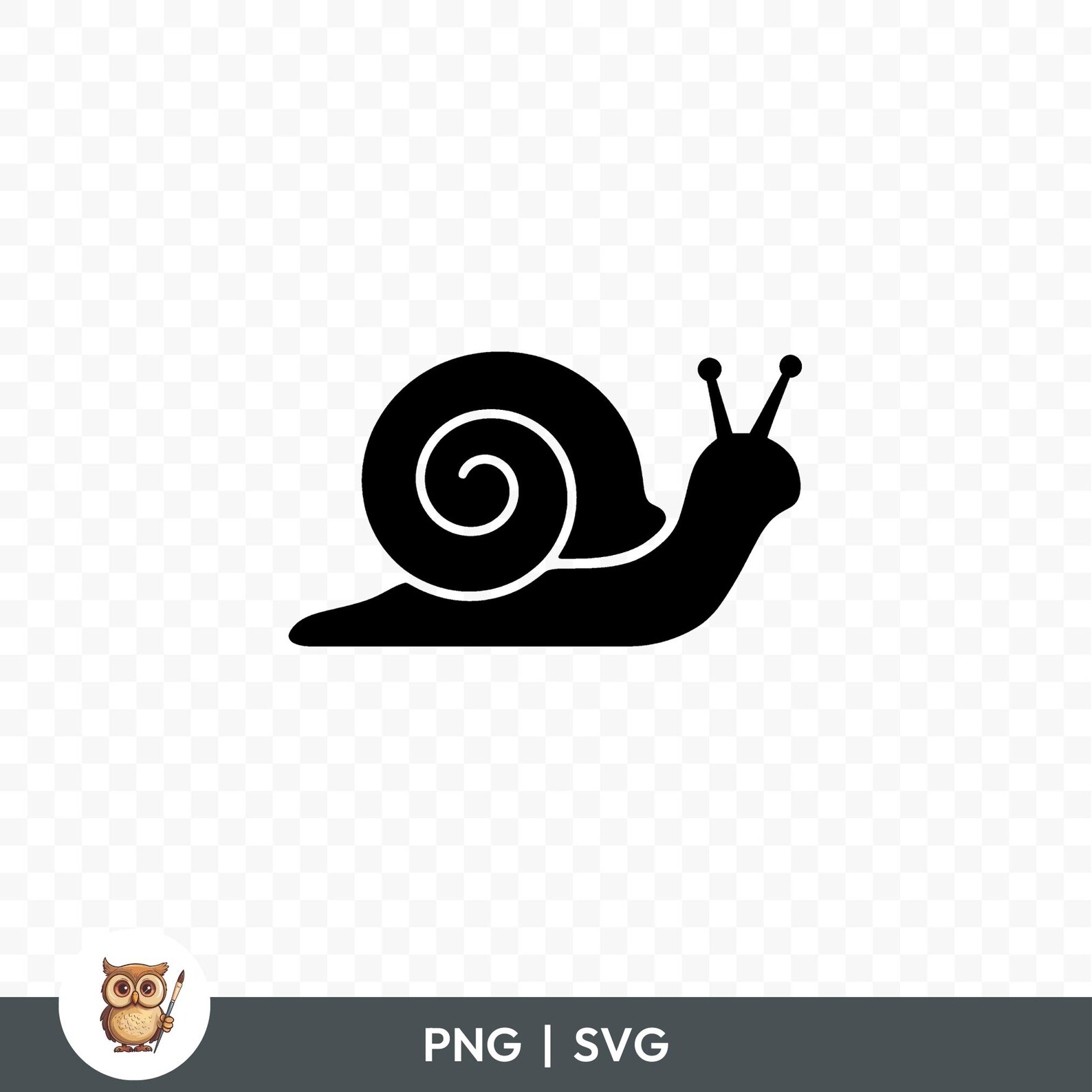 Snail Silhouette SVG Bundle, Snail Clipart, 15 Snail Cut Files for ...