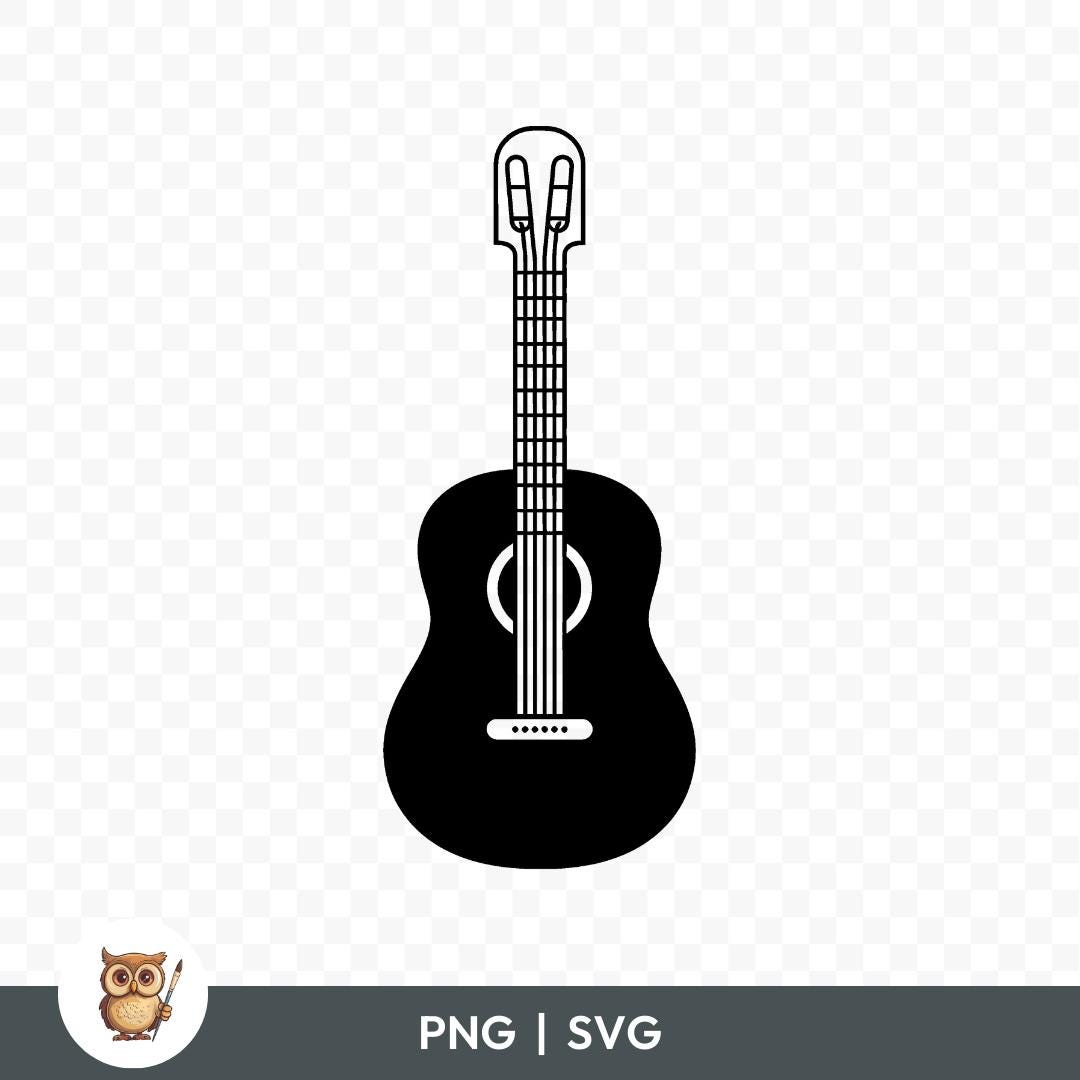 Acoustic Guitar SVG Bundle, Acoustic Guitars Clipart, 15 Acoustic ...