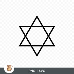 Star of David SVG Bundle, Star of David Clipart, 15 Star of David Cut ...