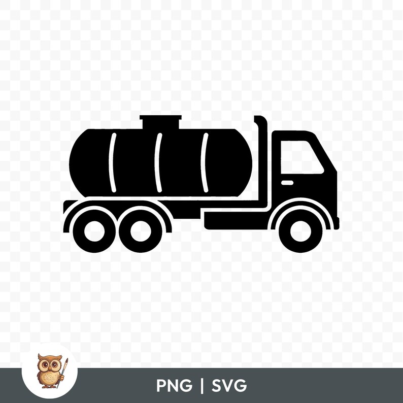 Tanker Truck SVG Bundle, Tanker Clipart, 15 Tanker Truck Cut Files for ...