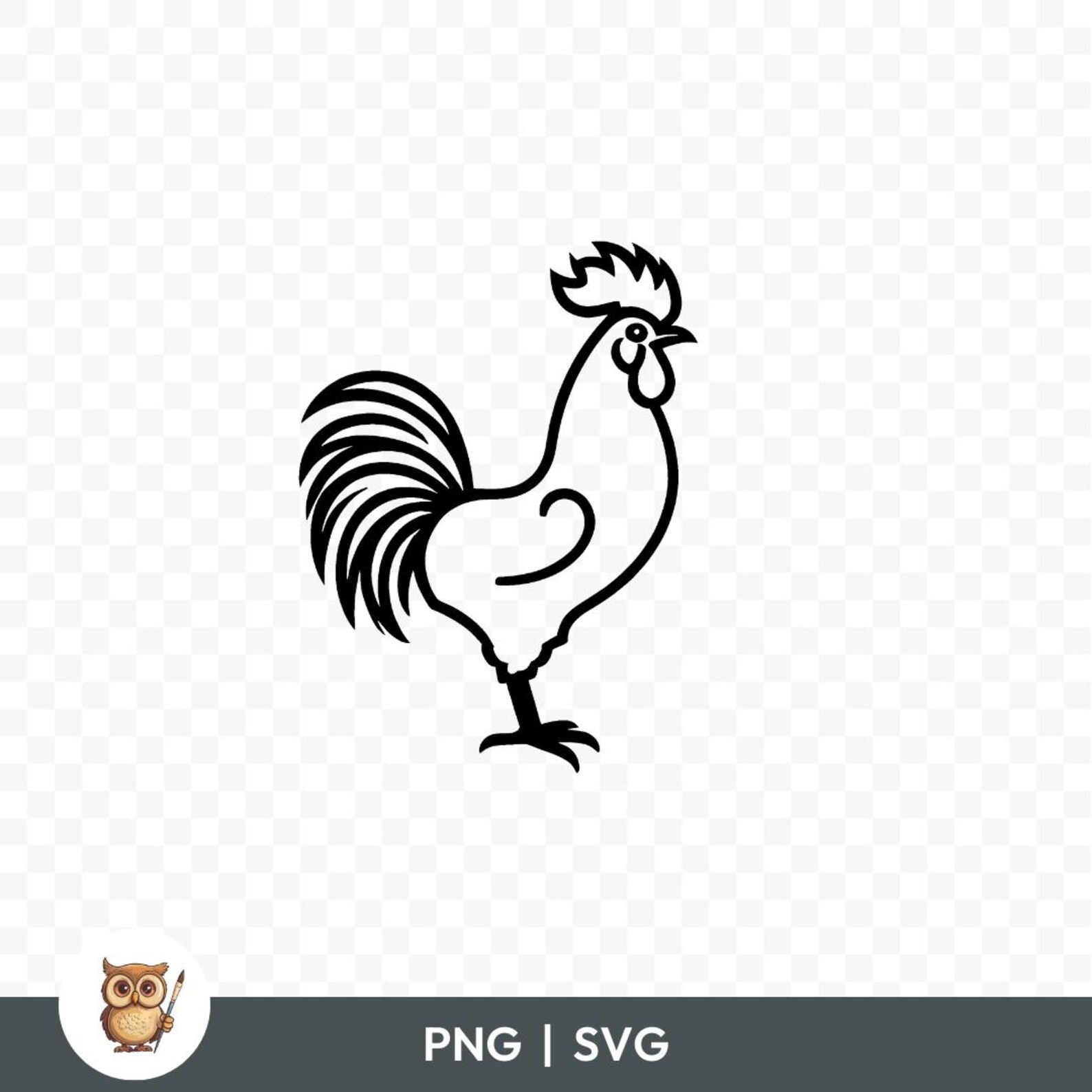 Rooster SVG Bundle, Rooster Clipart, 15 Rooster Cut Files for Cricut ...