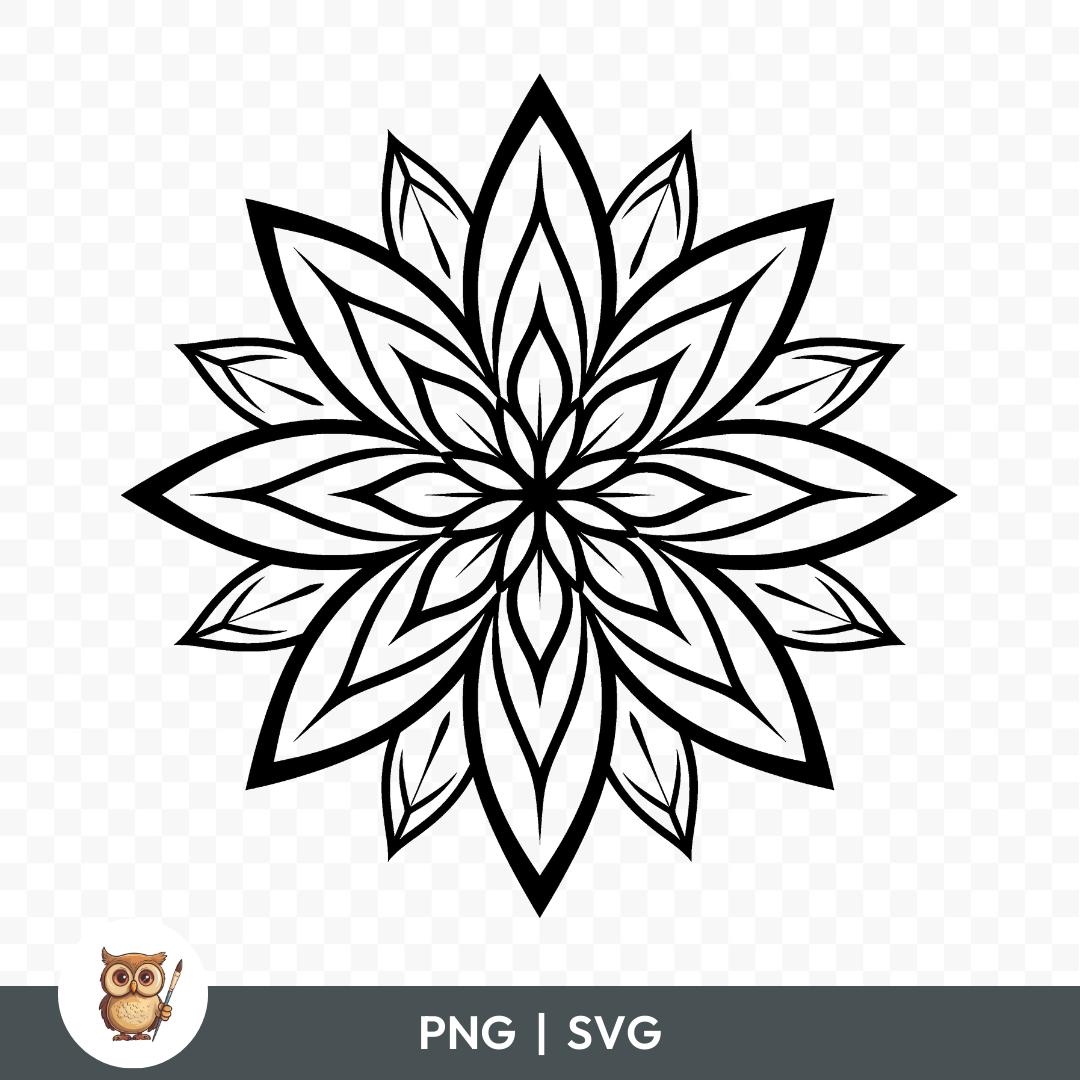 Star Mandala SVG Bundle, Star Mandalas Clipart, 15 Star Mandala Cut ...