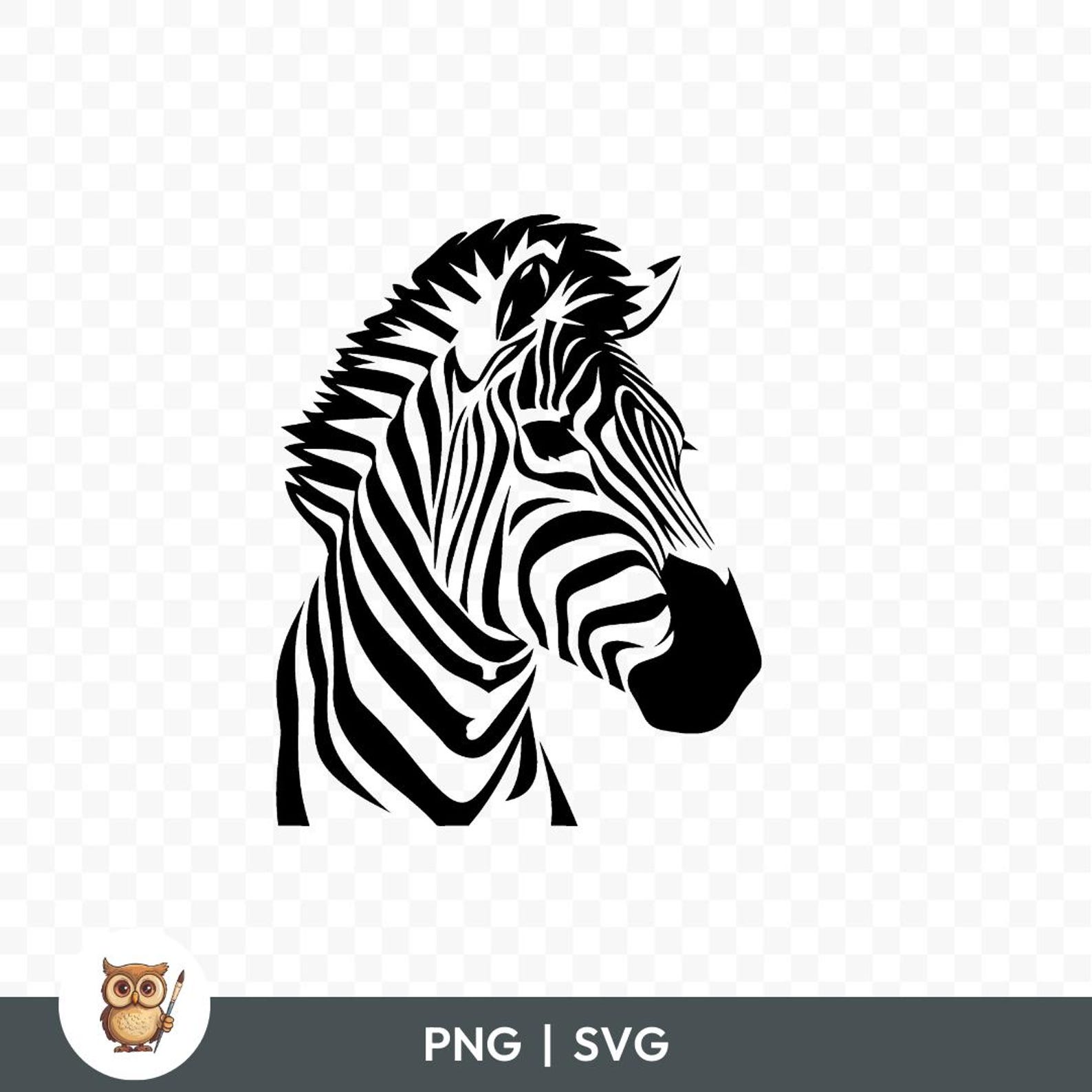 Zebra Head SVG Bundle, Zebra Head Clipart, 15 Zebra Head Cut Files for ...