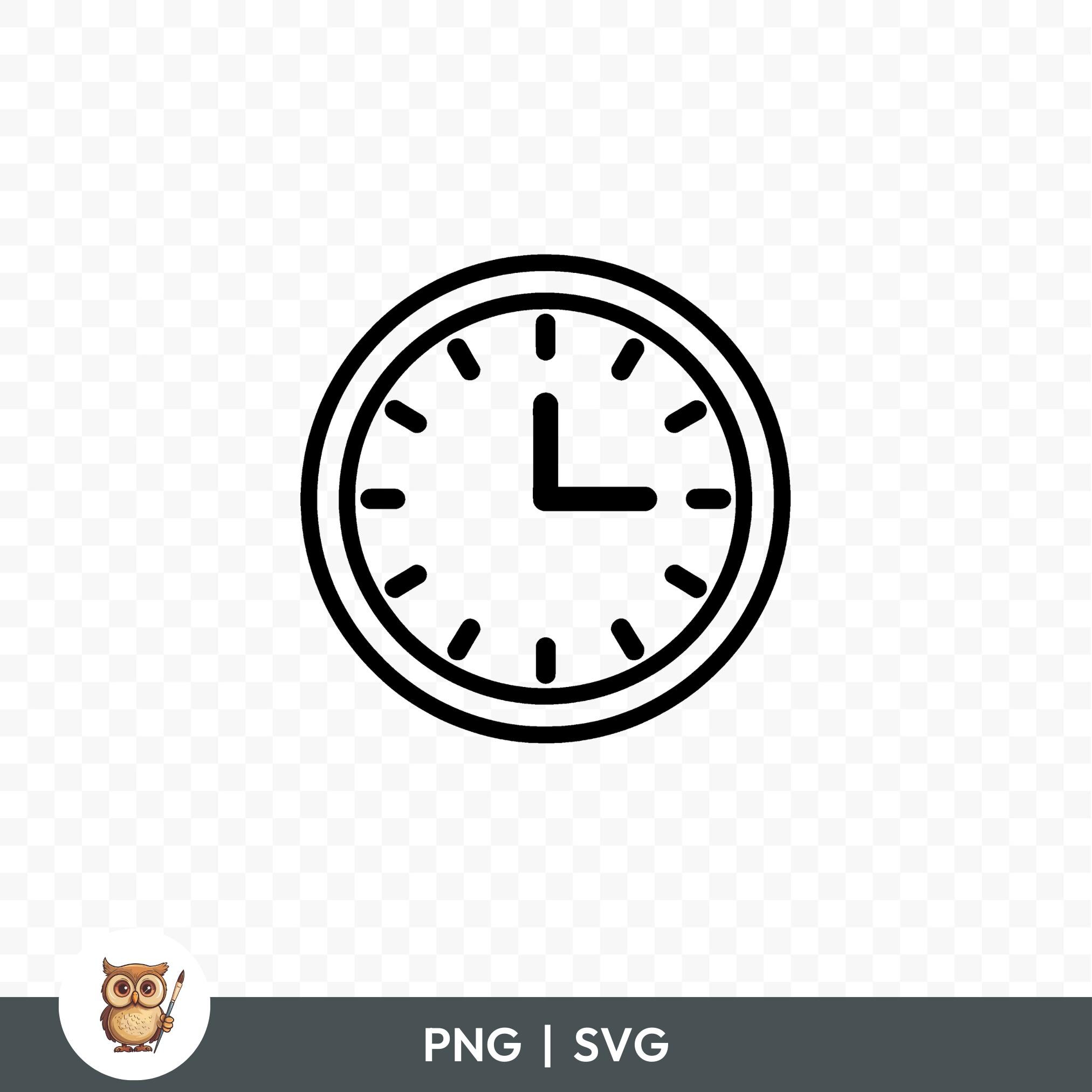 Clock SVG Bundle, Simple Clock Clipart, 15 Clock Cut Files for Cricut ...
