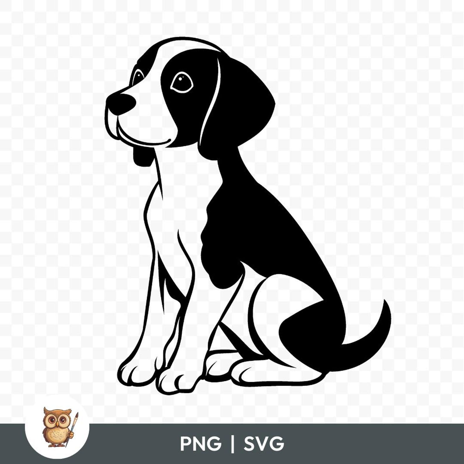 Cute Beagle SVG Bundle, Beagles Clipart, 15 Beagle Cut Files for Cricut ...