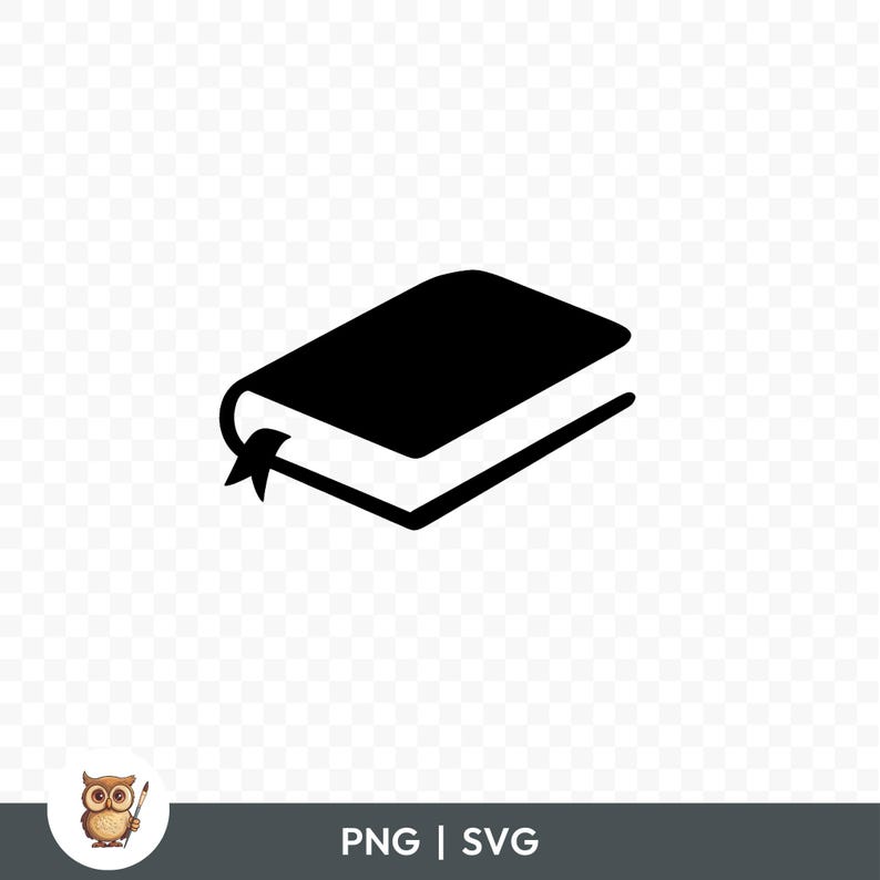 Book SVG Bundle, Book Clipart, 15 Book Cut Files for Cricut, PNG and ...