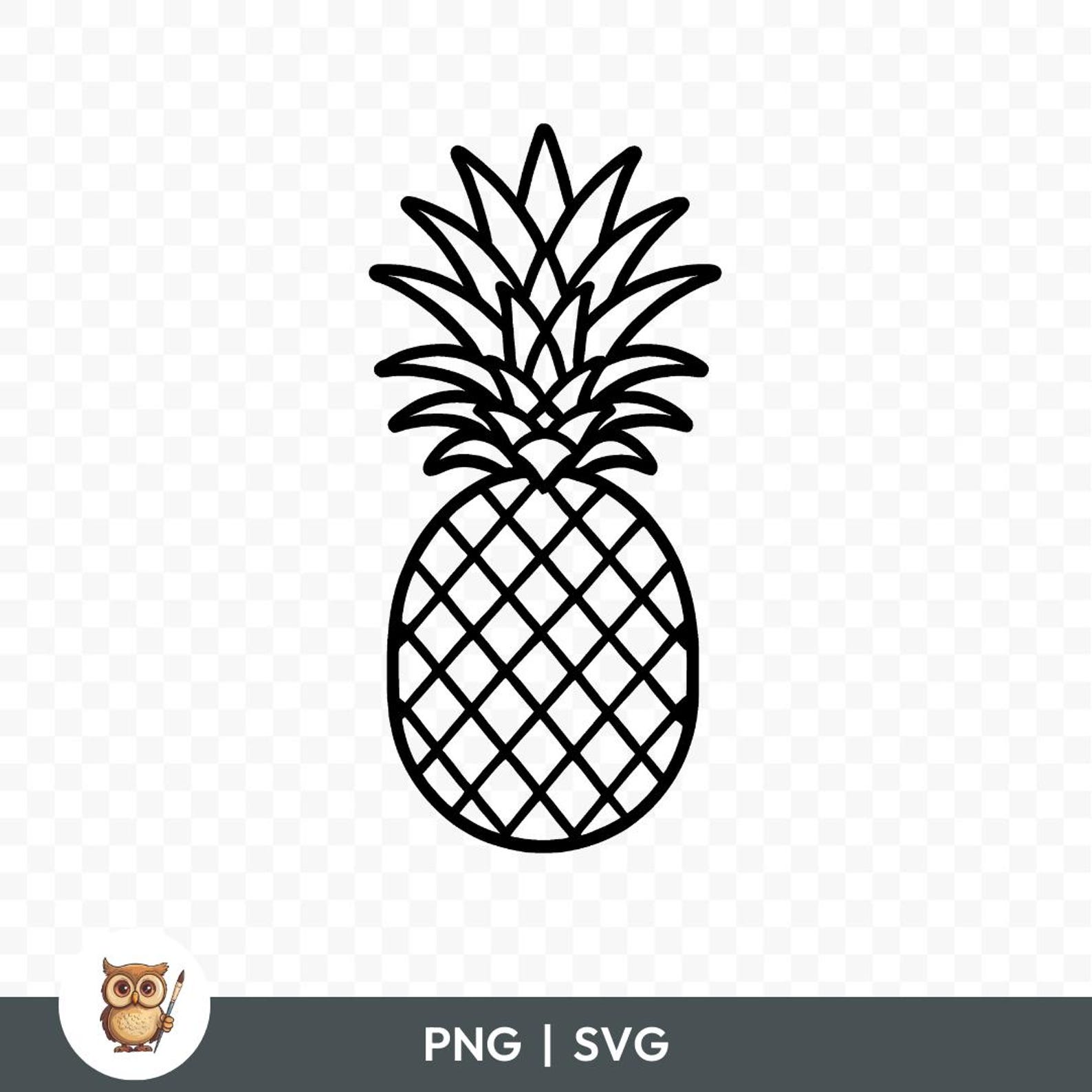 Pineapple SVG Bundle, Pineapple Clipart, 15 Pineapple Cut Files for ...