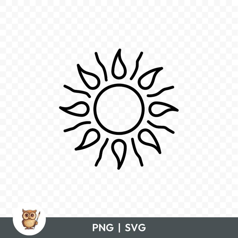 Sun SVG Bundle, Sun Clipart, 15 Sun Cut Files for Cricut, PNG and SVG ...