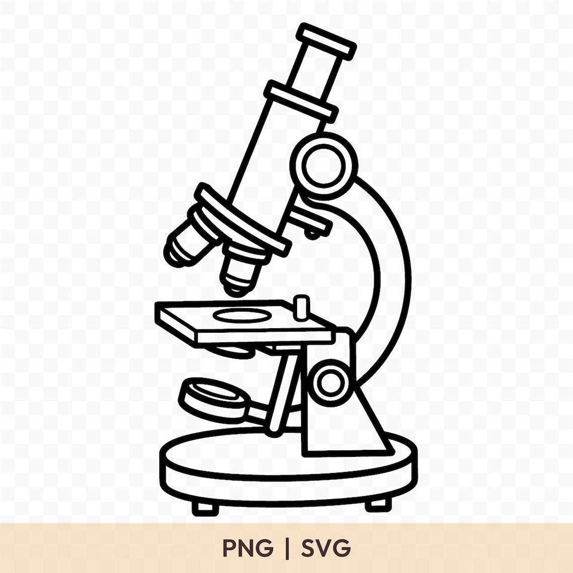 Microscope SVG: Microscope Cut File, Microscope PNG, Microscope ...