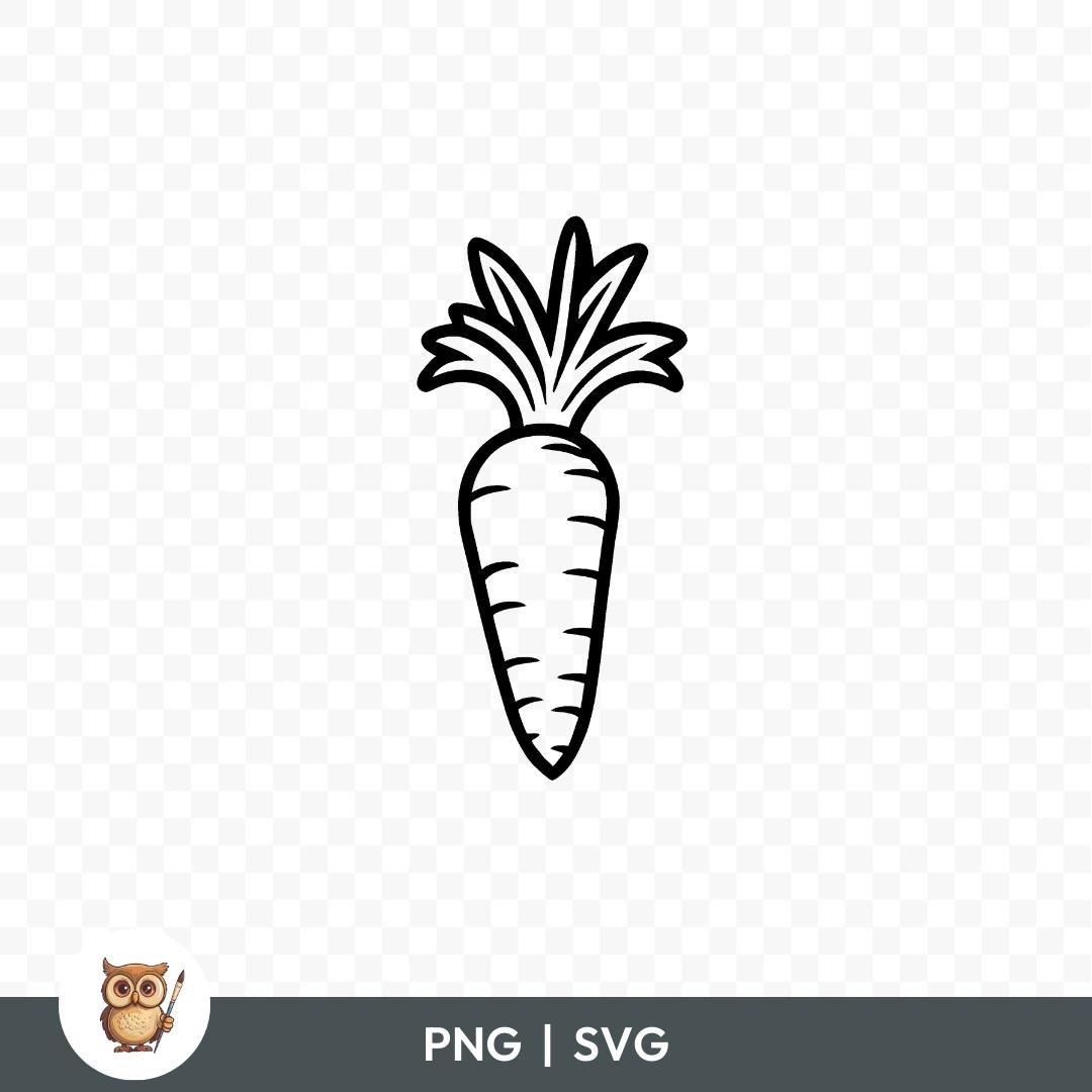 Carrot SVG Bundle, Carrot Clipart, 15 Carrot Cut Files for Cricut, PNG ...