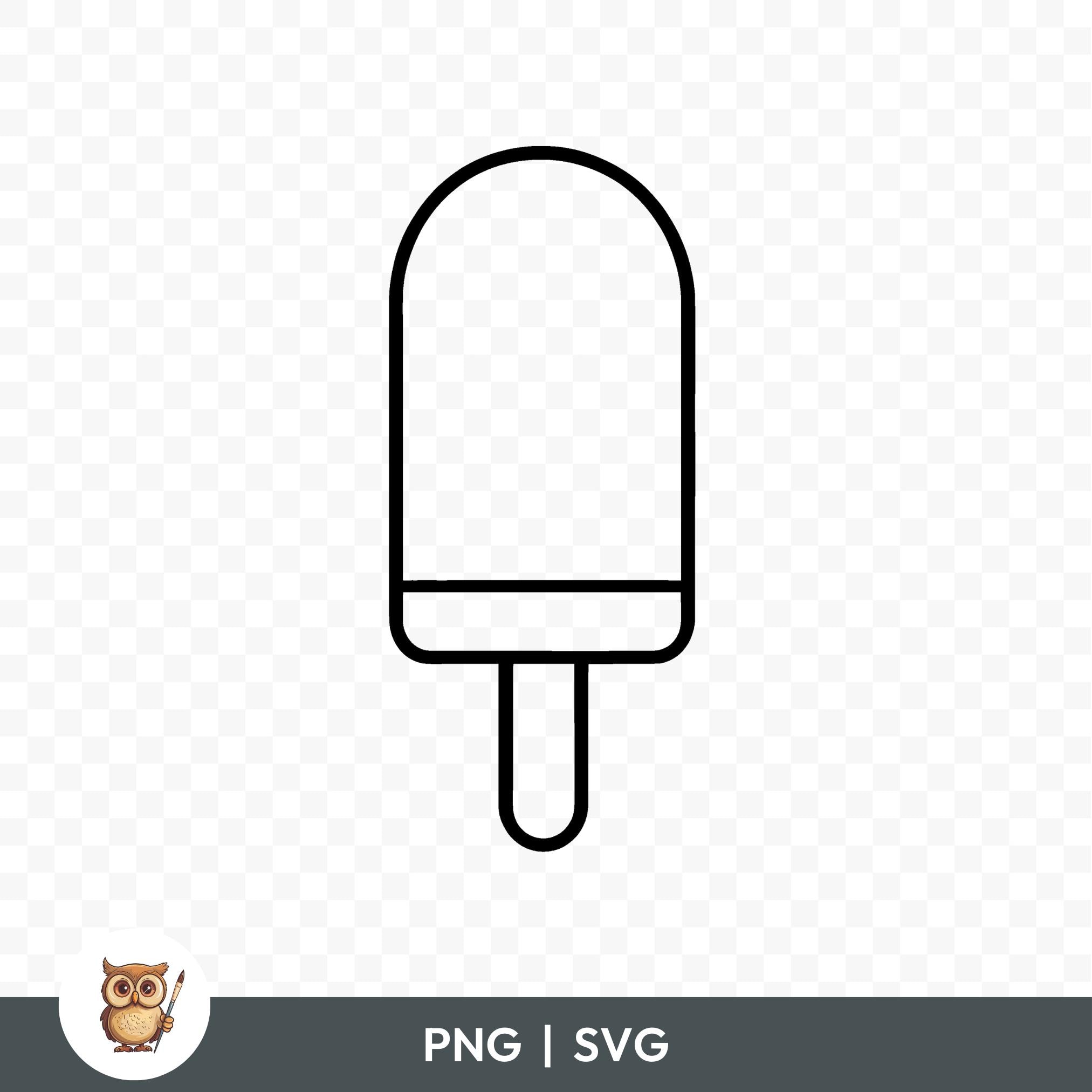 Ice Lolly Outline SVG Bundle, Ice Lolly Clipart, 15 Ice Lolly Cut Files ...