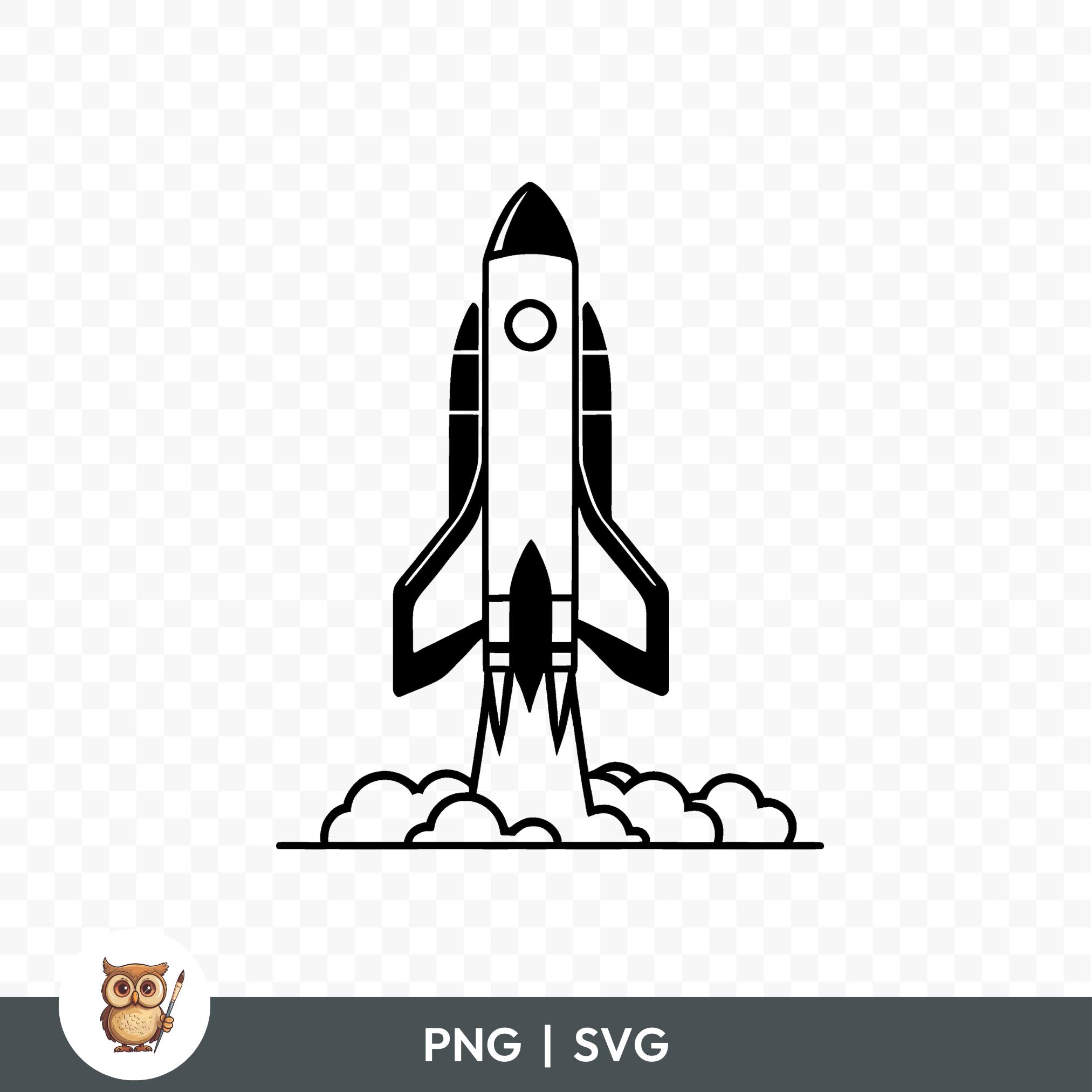 Rocket SVG Bundle, Rocket Clipart, 15 Rocket Cut Files for Cricut, PNG ...