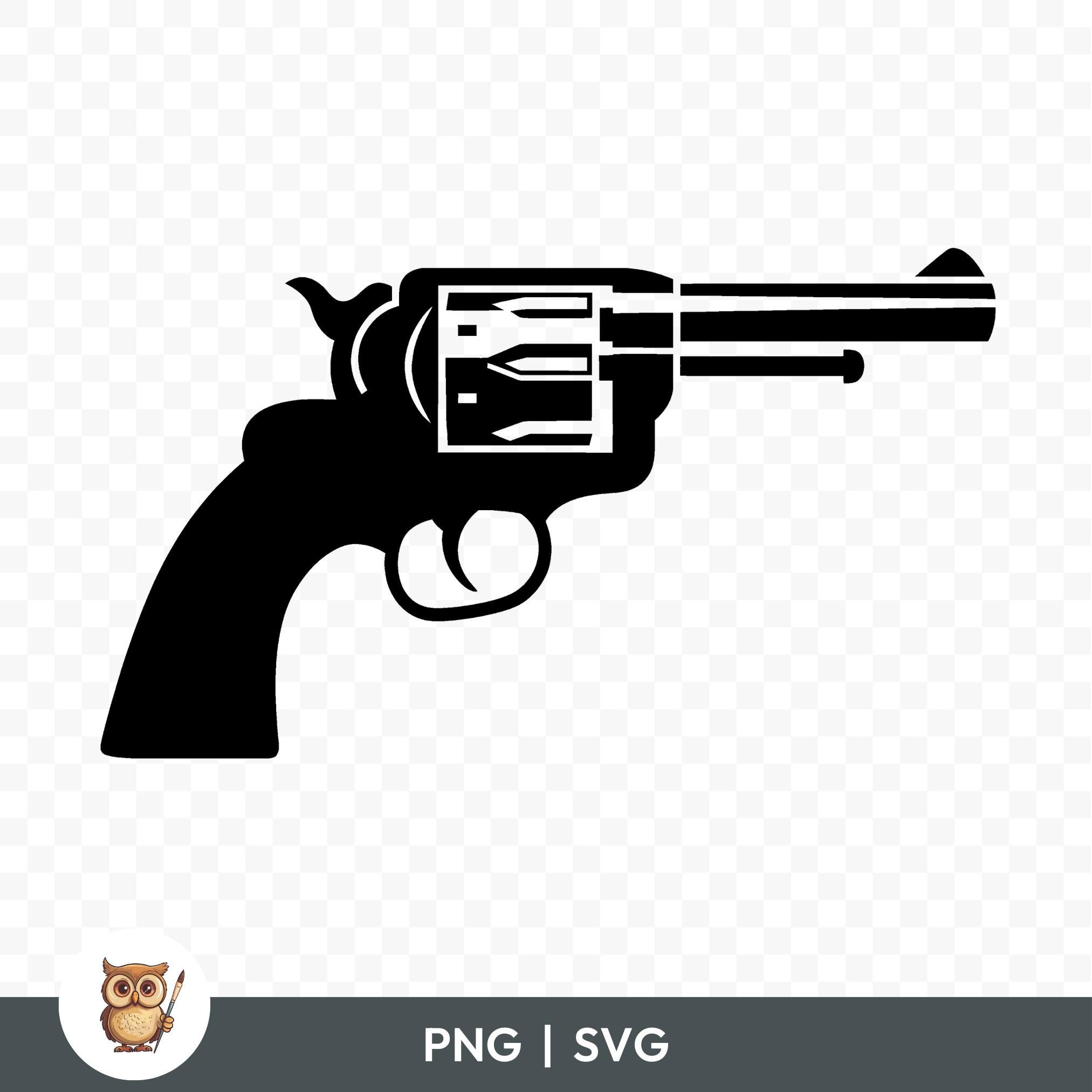 Revolver SVG Bundle, Revolver Clipart, 15 Revolver Cut Files für Cricut ...