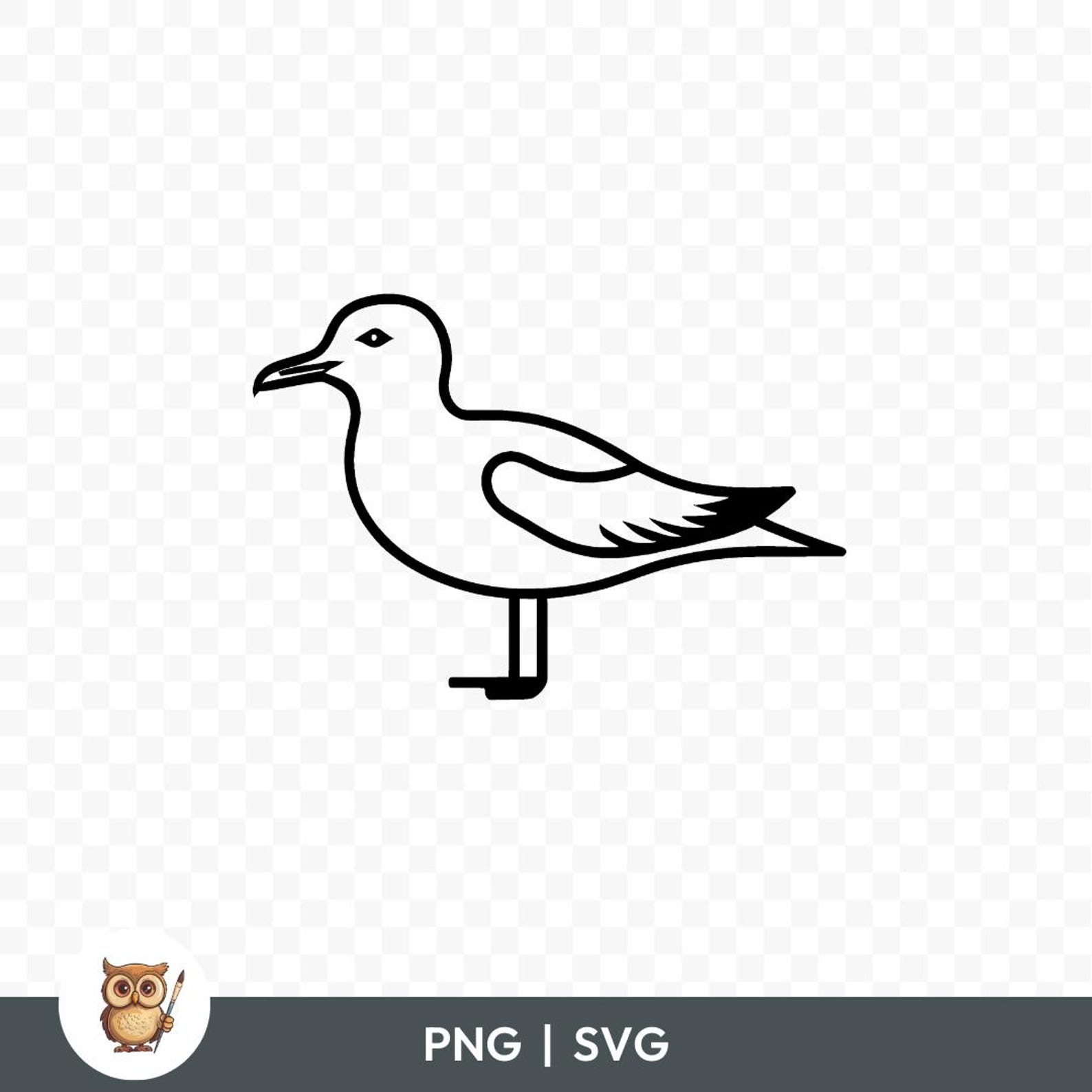 Seagull SVG Bundle, Seagull Clipart, 15 Seagull Cut Files for Cricut ...