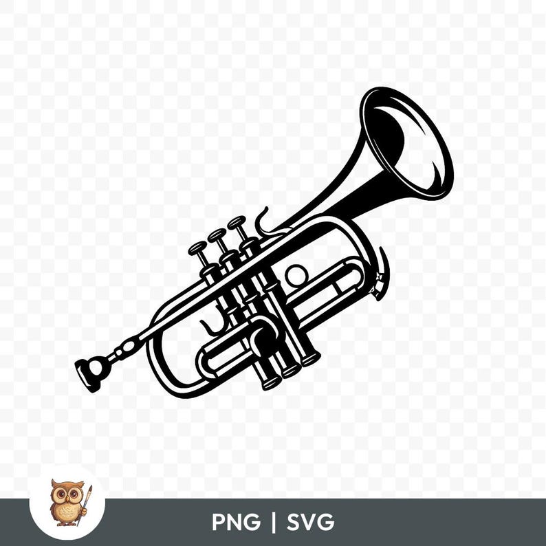 Trumpet SVG Bundle, Trumpet Clipart, 15 Trumpet Cut Files for Cricut ...