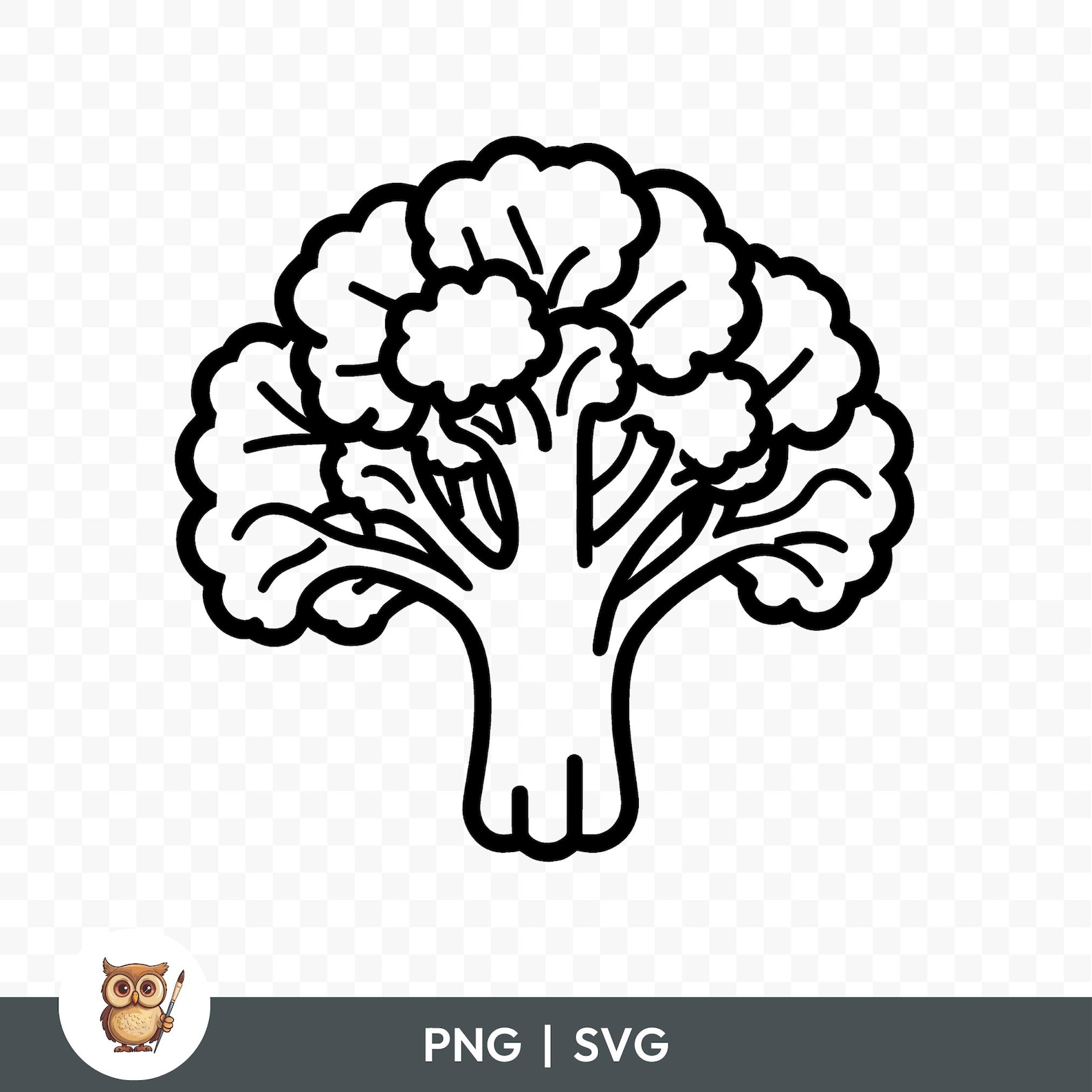 Broccoli SVG Bundle, Broccoli Clipart, 15 Broccoli Cut Files for Cricut ...