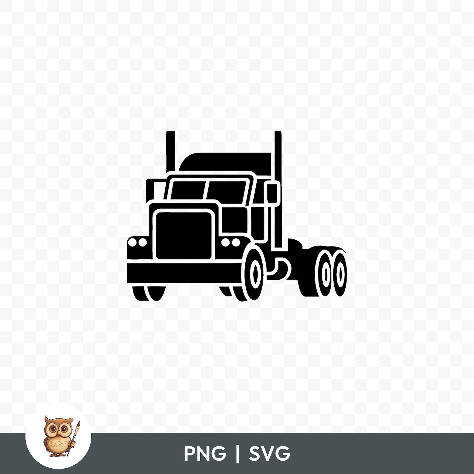 Semi Truck SVG Bundle, Semi Truck Clipart, 15 Semi Truck Cut Files for ...