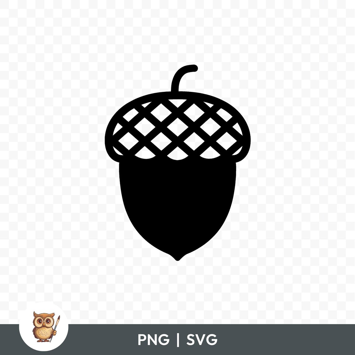 Acorn SVG Bundle, Acorn Clipart, 15 Acorn Cut Files for Cricut, PNG and ...