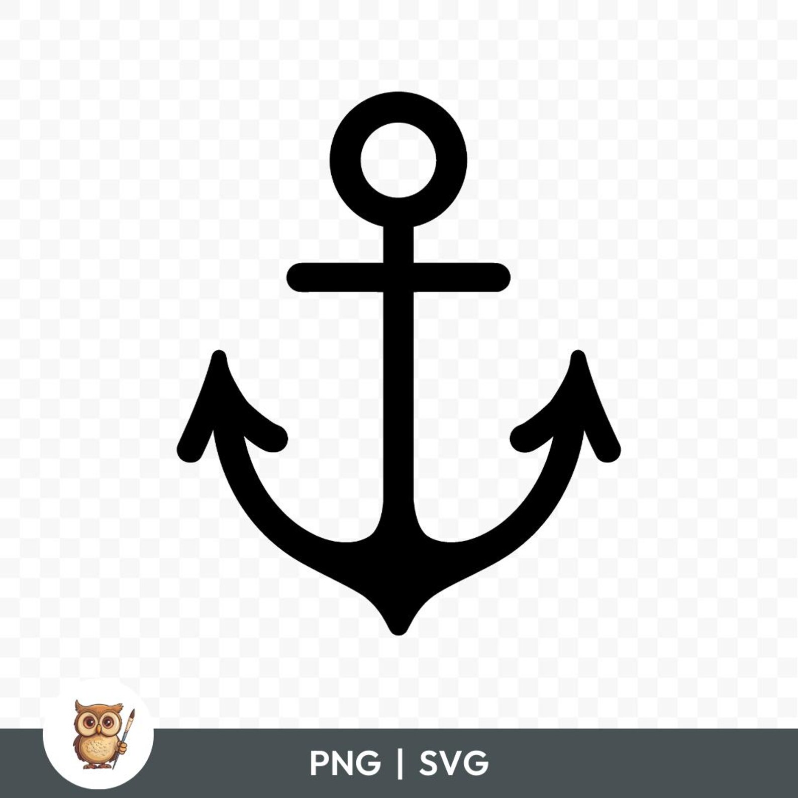 Anchor SVG Bundle, Anchors Clipart, 15 Anchor Cut Files for Cricut, PNG ...