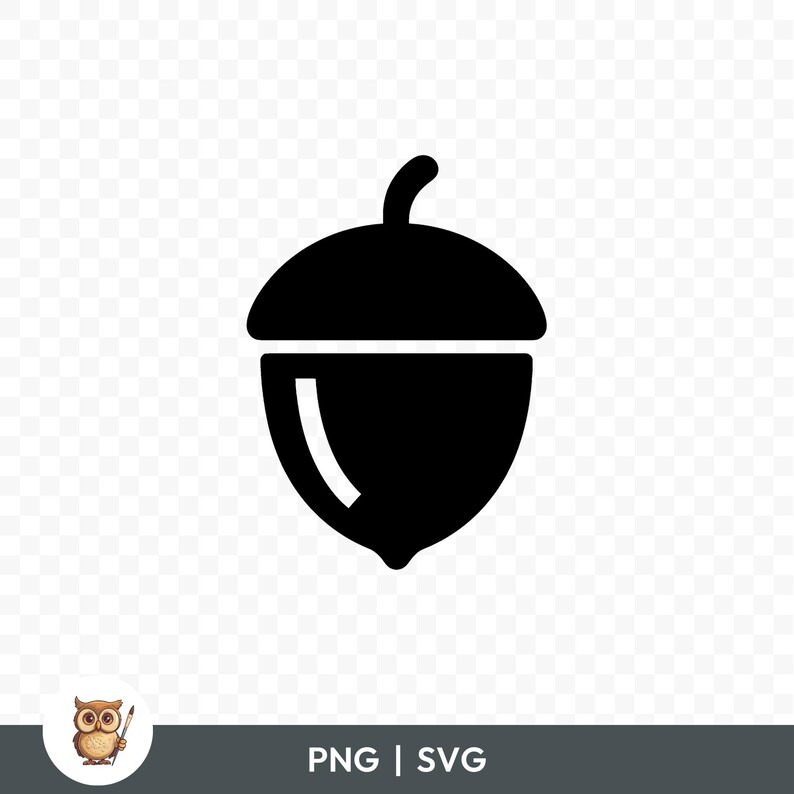 Acorn SVG Bundle, Acorn Clipart, 15 Acorn Cut Files for Cricut, PNG and ...