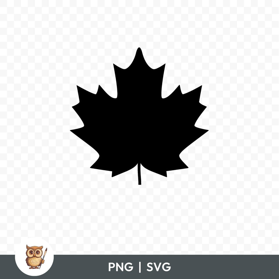 Maple Leaf Silhouette SVG Bundle, Maple Leaf Clipart, 15 Maple Leaves ...