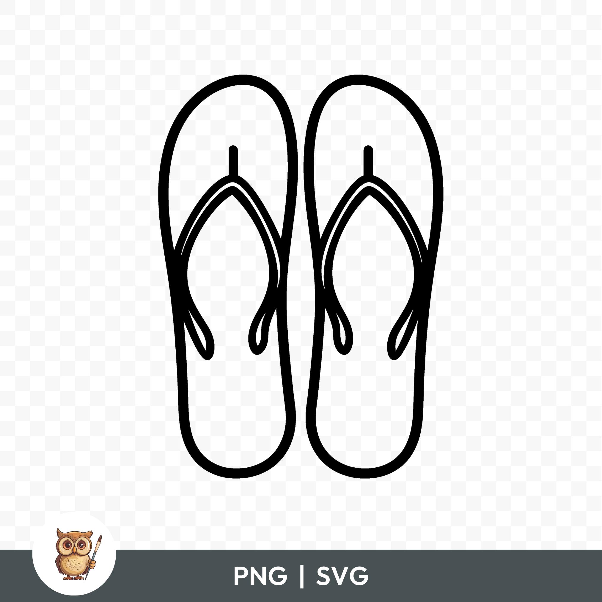 Flip Flops SVG Bundle, Flip Flops Clipart, 15 Flip Flops Cut Files for ...