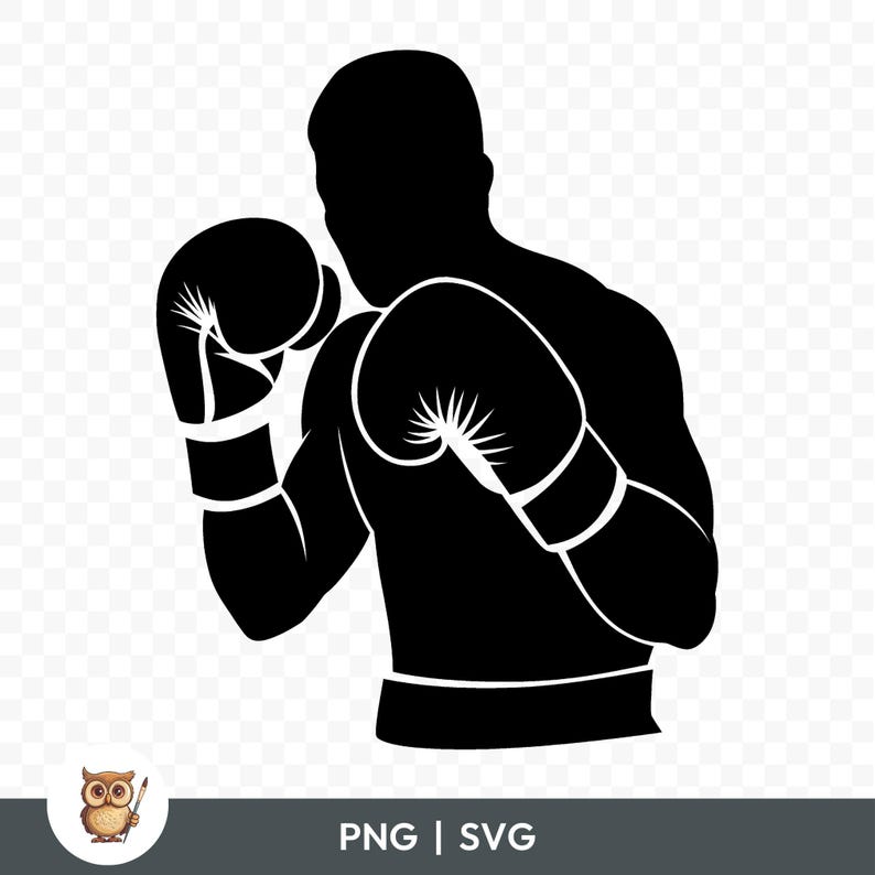Boxer Silhouette SVG Bundle, Boxer Clipart, 15 Boxing Cut Files for ...
