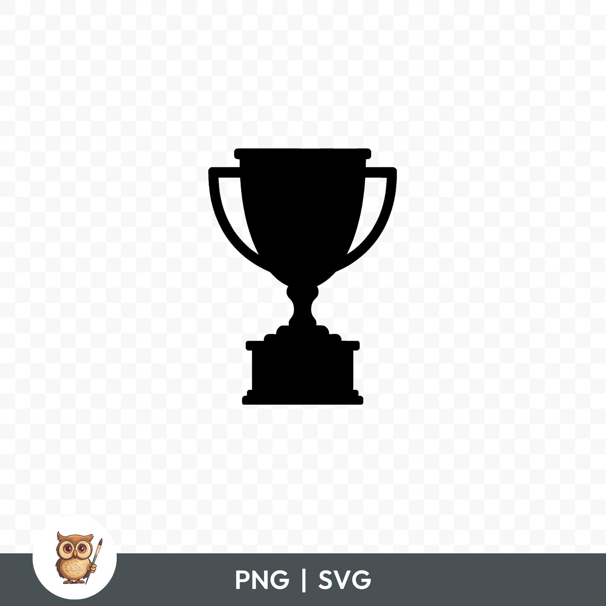 Trophy Silhouette SVG Bundle, Trophy Silhouette Clipart, 15 Trophy ...