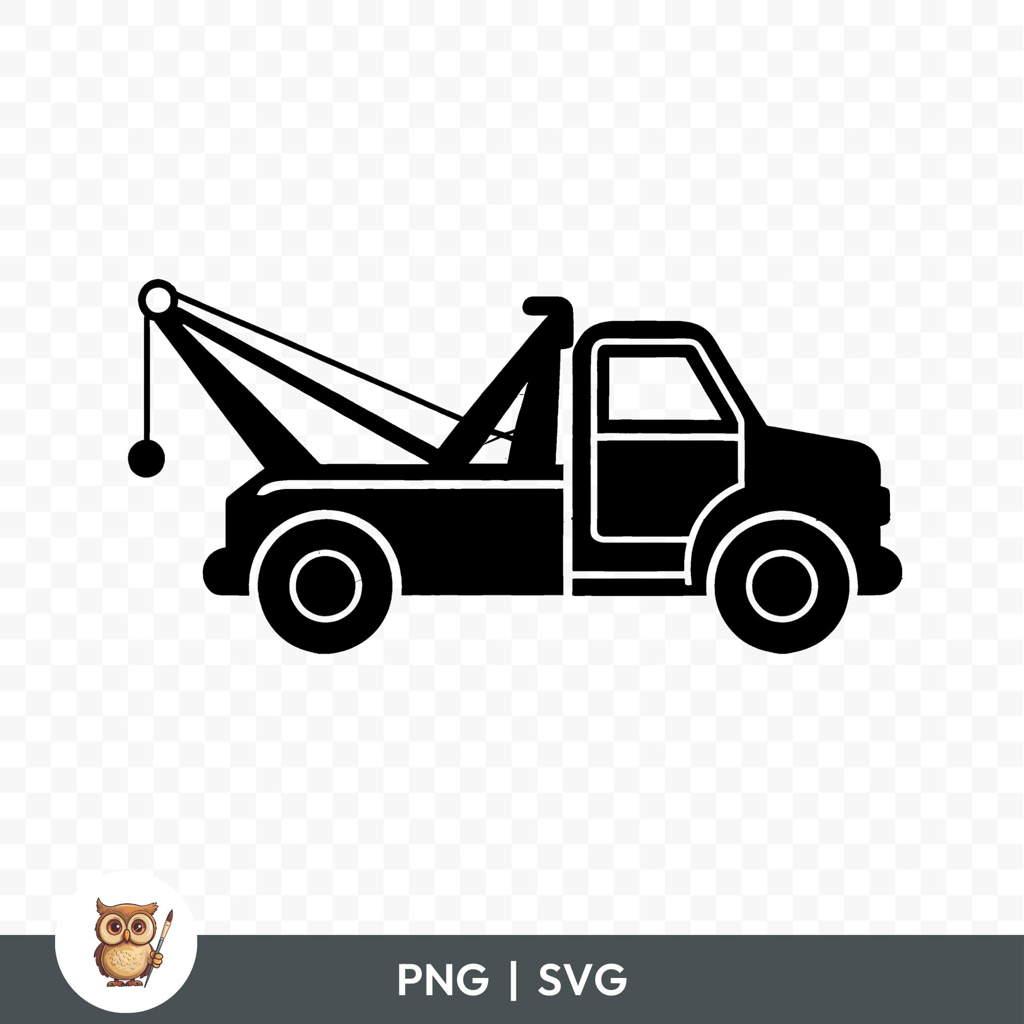Tow Truck Icon SVG Bundle, Tow Truck Clipart, 15 Tow Truck Cut Files ...