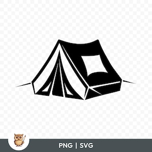 Camping Tent SVG Bundle, Tent Clipart, 15 Tent Cut Files for Cricut ...
