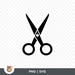 Scissors SVG Bundle, Pair of Scissors Clipart, 15 Scissors Icon Cut ...
