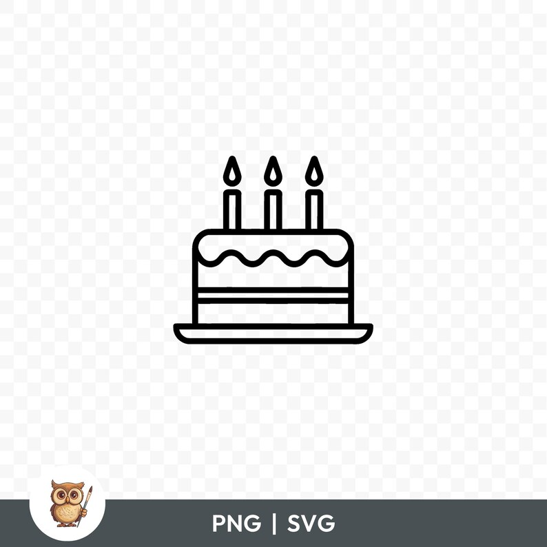 Birthday Cake SVG Bundle, Cake Clipart, 15 Birthday Cake Cut Files for ...