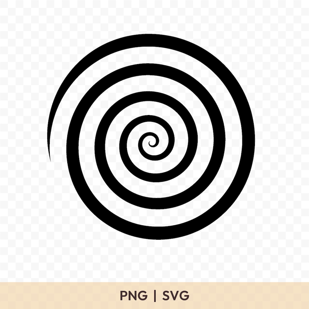 Spiral SVG: Spiral Cut File, Spiral PNG, Spiral Silhouette, Spiral ...